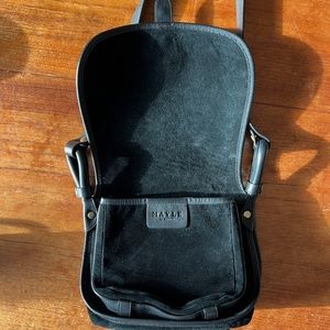 Mayle | Bags | Jane Mayle Alhambra Black Leather And Suede Crossbody ...